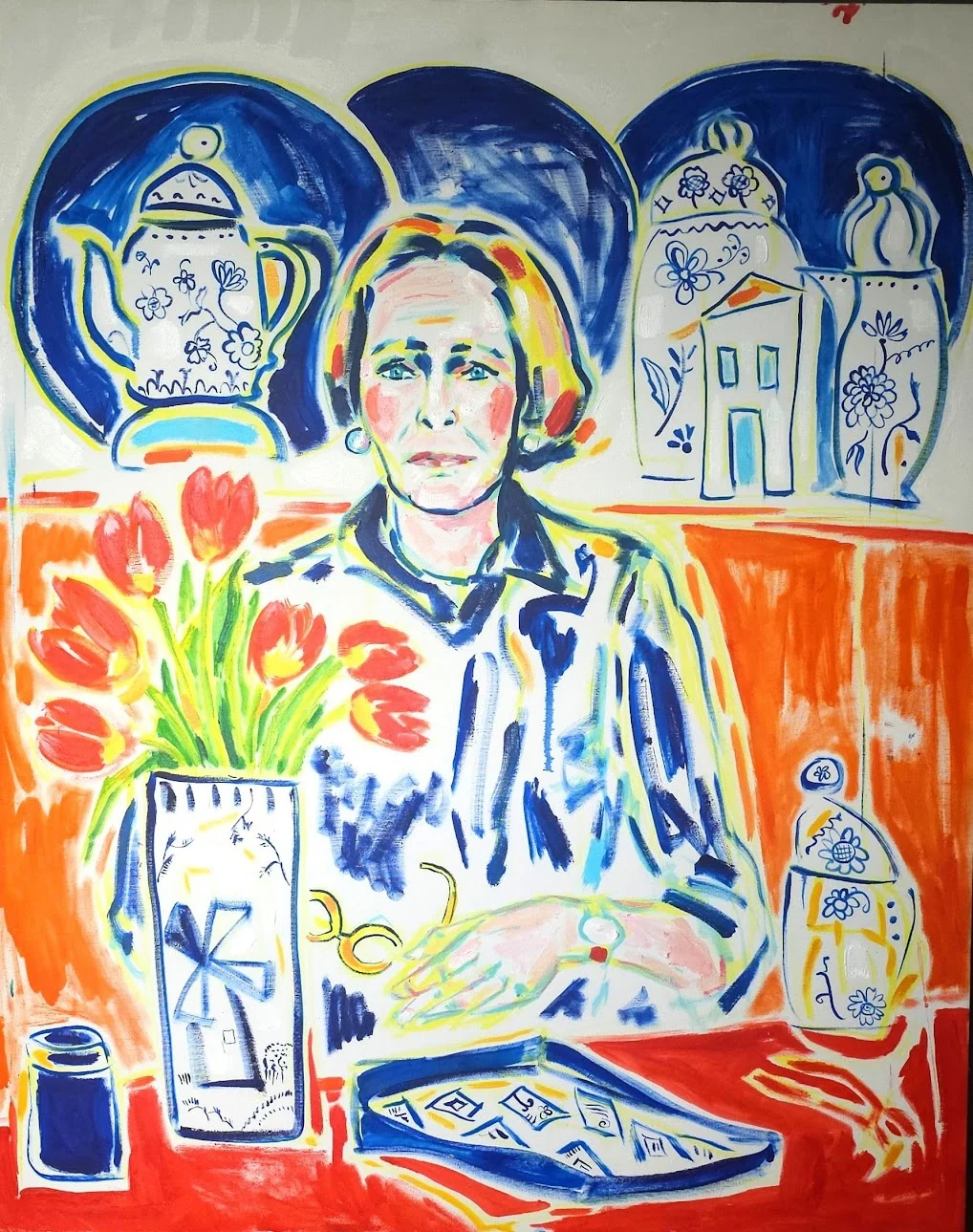 PORTRAIT - TAMARA JARE contemporary portrait painting